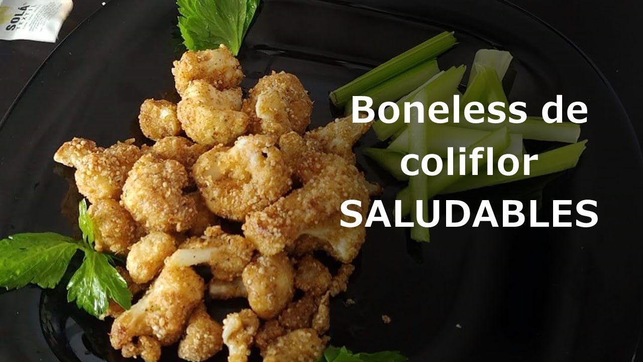 boneless de coliflor - YouTube