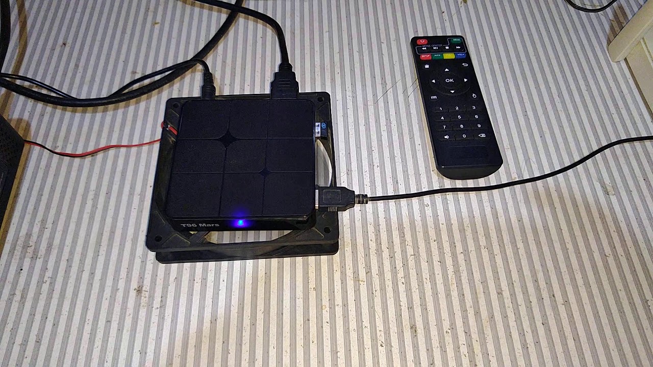 Android tv box cooling system - YouTube