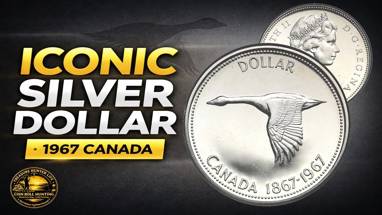 1967 Canada Goose Dollar – Centennial Silver Coin History & Value - YouTube
