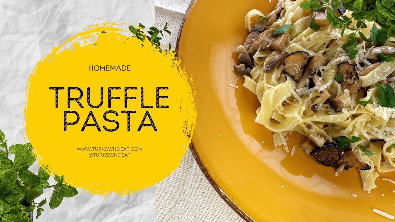 Easy Homemade Truffle Pasta Recipe - YouTube