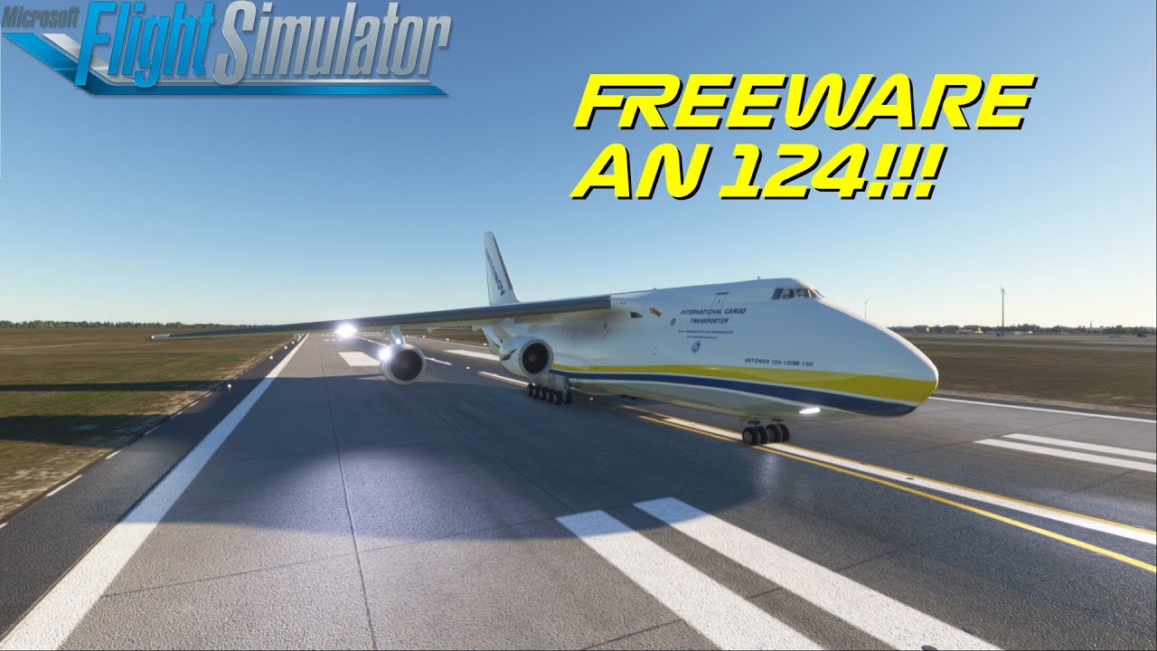 Freeware Antonov An 124 für den MSFS 2020!!! - YouTube