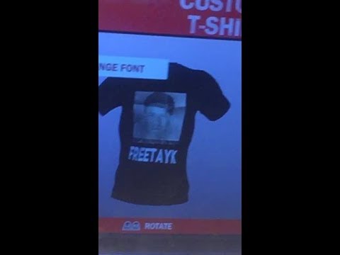 TAY-K SHIRTS IN NBA 2K18!!! VOTE MY SHIRT IN NBA 2K18 - YouTube