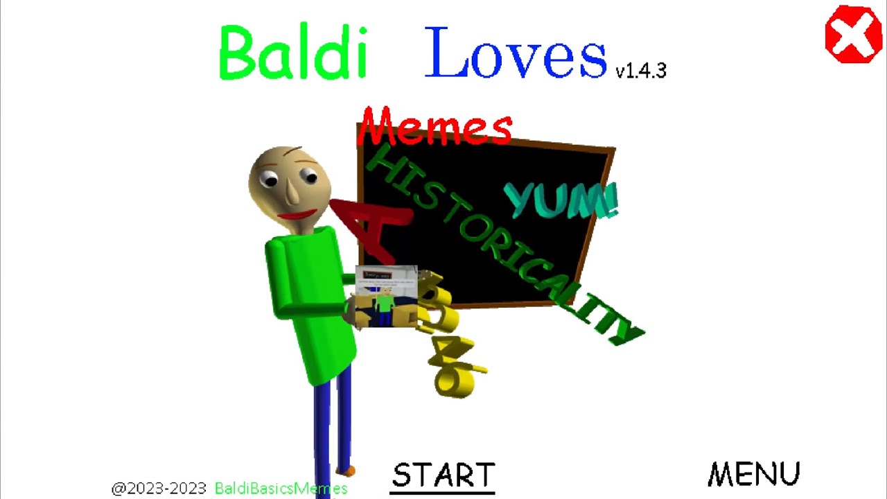 Baldi Loves Memes [Baldi's Basics Mod] - YouTube