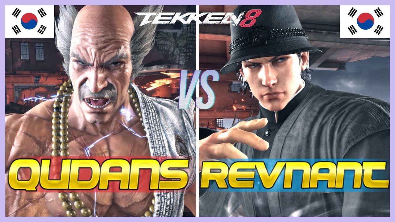 Tekken 8 QUDANS (Heihachi) Vs REVENANT (Claudio) High Level Gameplay ...
