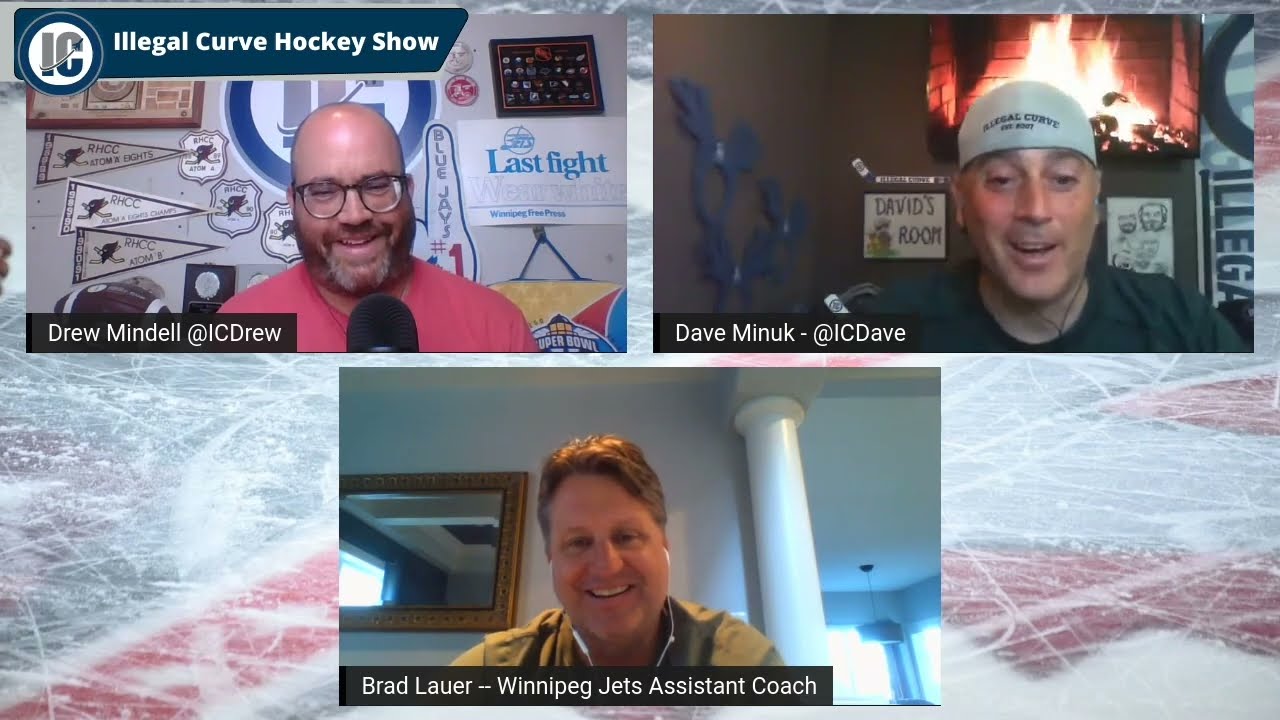 New Winnipeg Jets coach Brad Lauer interview on the Illegal Curve ...