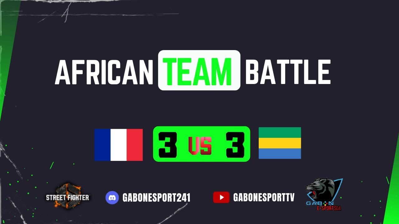 SF6 - TEAM BATTLE --- FRANCE VS GABON - YouTube