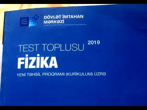 Test Toplu 2019 - ci il Magnit induksiyasi 2-ci hissesi.