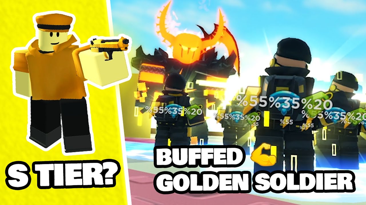 Buffed Golden Soldier Vs Golden Scout Which One Is Better? (Tower ...