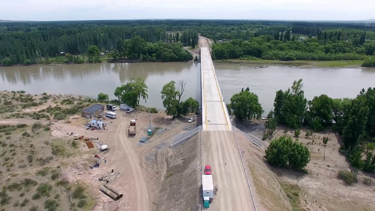 Puente Isla Jordán de Cipolletti - YouTube