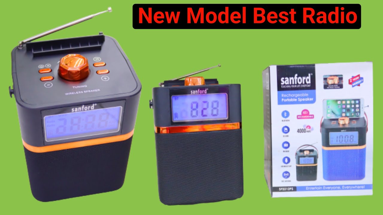 New Model Best Radio | Best Radio Unboxing | dancing robot | robot ...