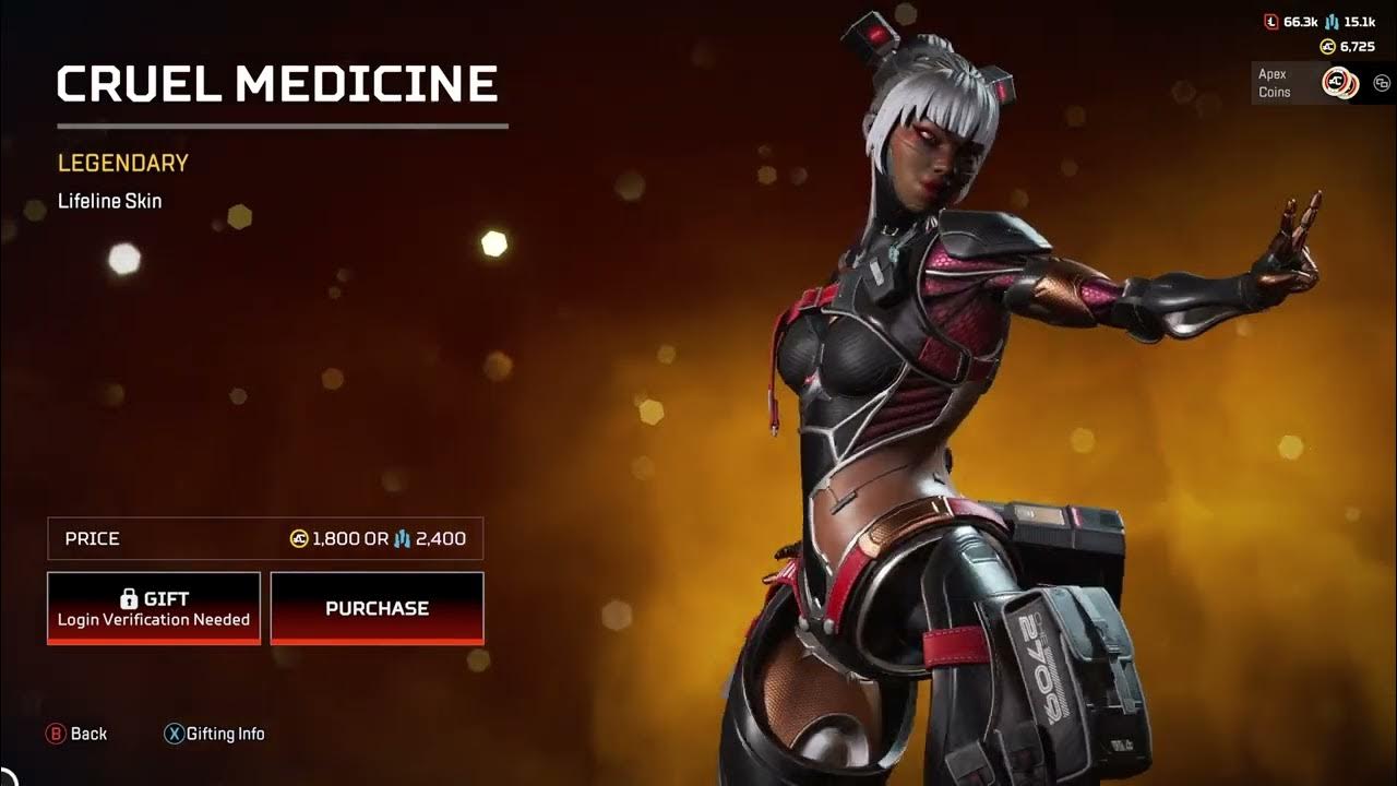 New Legendary Skin, Lifeline (Cruel Medicine), S18 Doppelgangers CE. [Apex Legends-Highlight-Oct ...