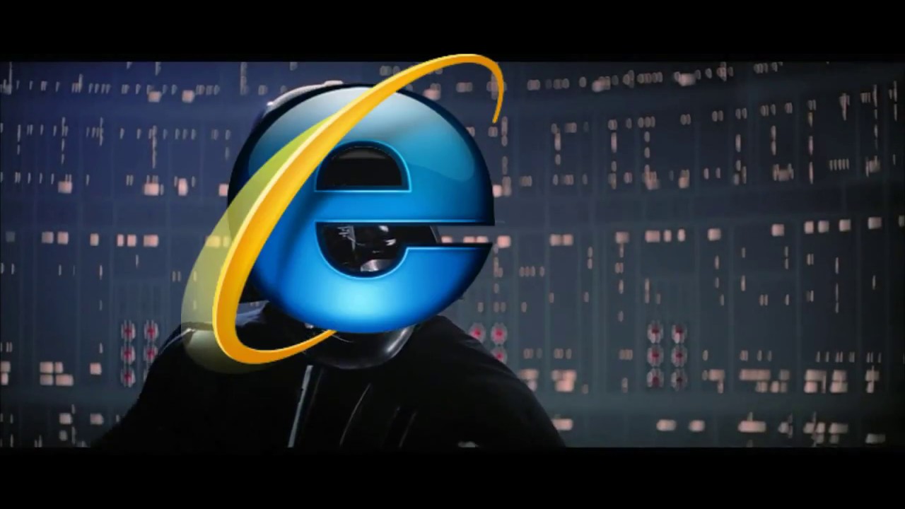 What does internet explorer say to other browsers - YouTube