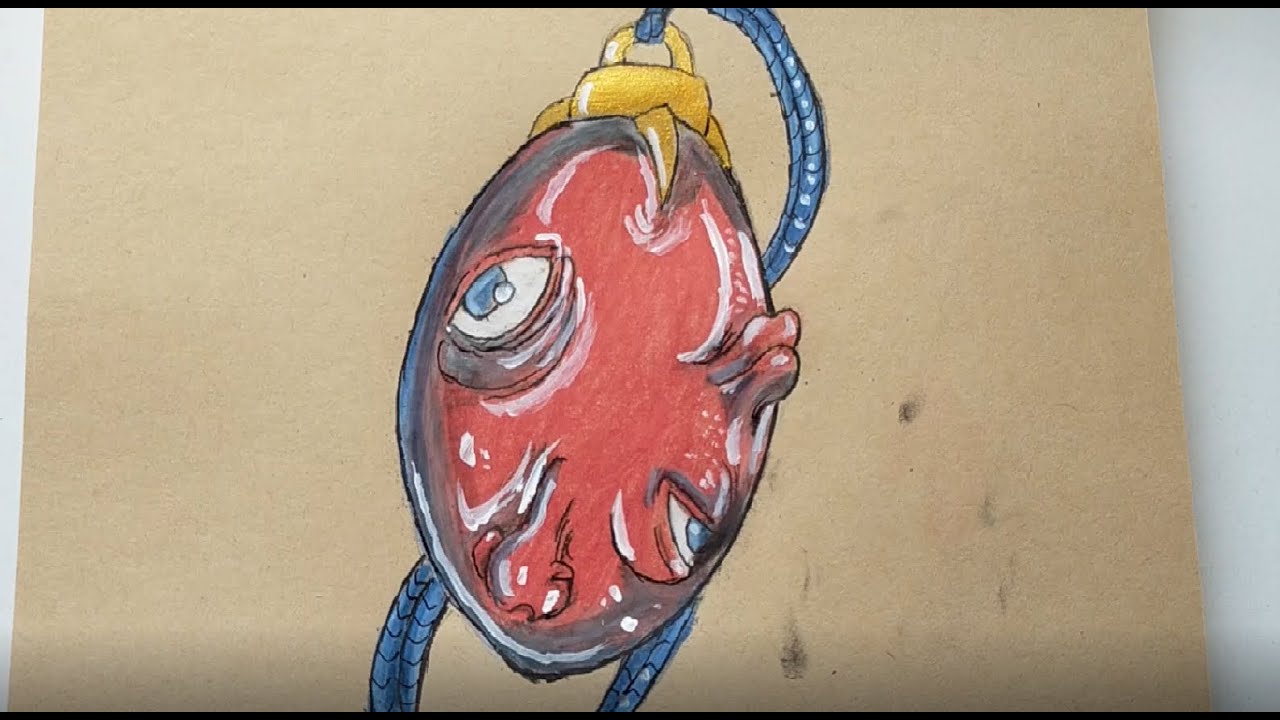 Speed drawing: Behelit - YouTube