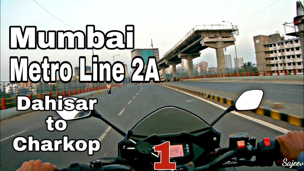 Mumbai Metro Line 2A | Dahisar to DN Nagar Metro Station November 2019 ...