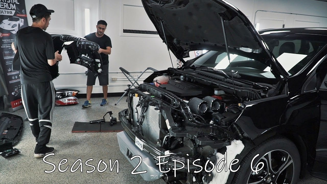 We disassemble the 2019 Ford Edge ST | SEMA project - YouTube