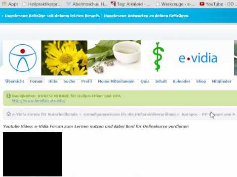 e-Vidia Tipps zum Lernen - Forum 1