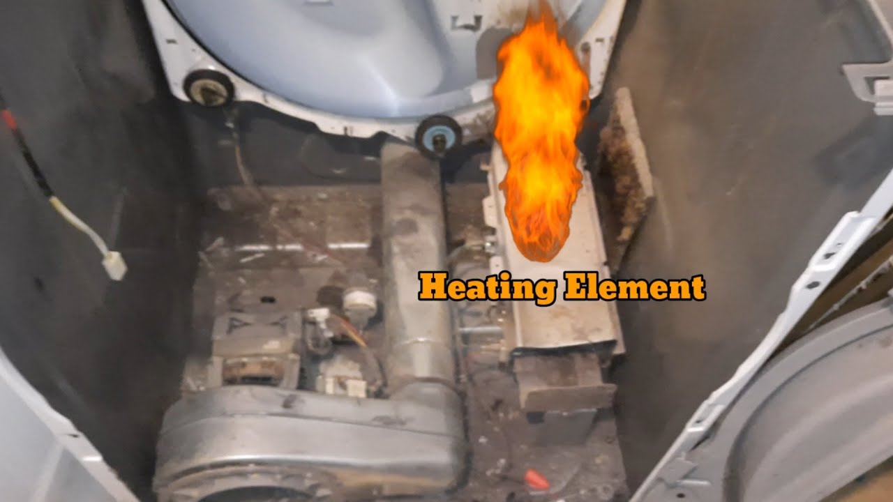 This Is What The Inside Of A Samsung Dryer looks like! #appliancerepair ...