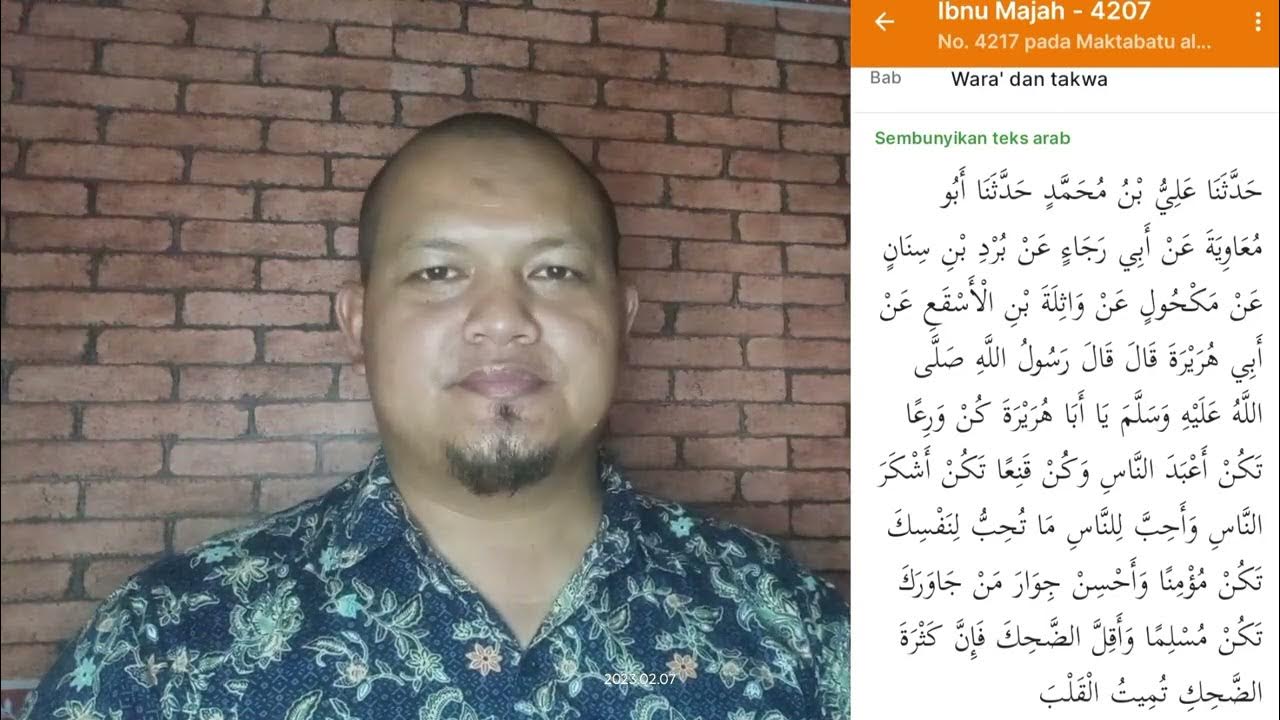 Pesan Nabi M SAW Pada Abu Huroiroh #nabi #nabimuhammad - YouTube