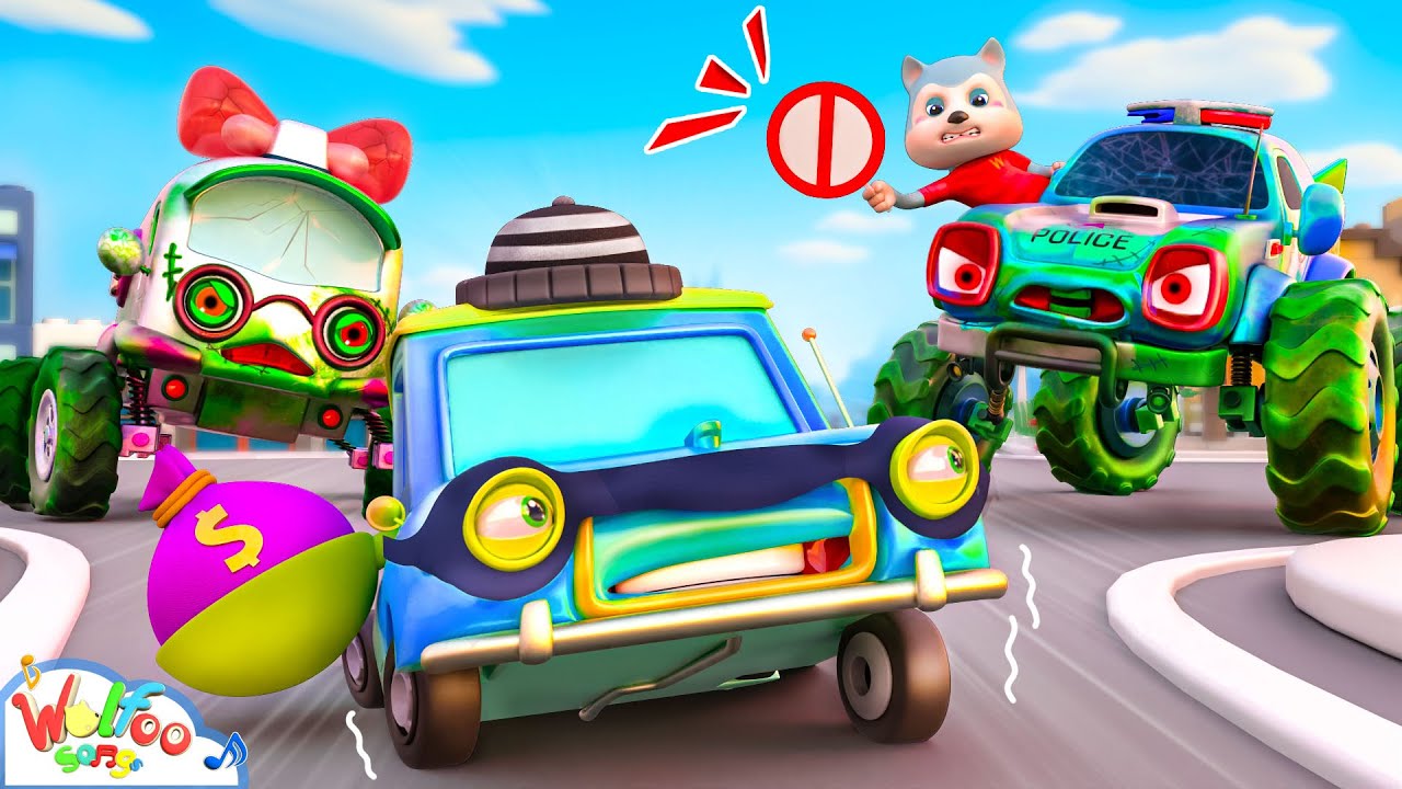 Stop, Bad Car! Car Rescue Squad Song - Imagine Kid Songs & Nursery ...