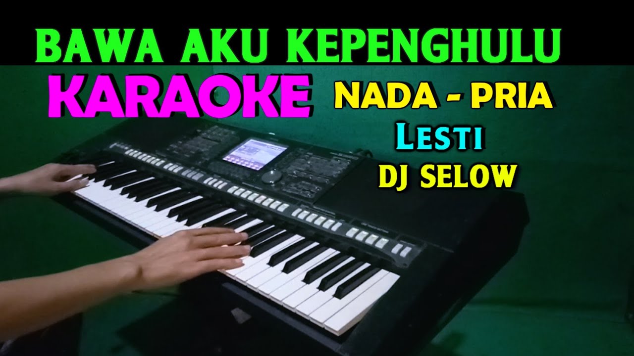 Lesti - Bawa Aku Kepenghulu | KARAOKE Nada Pria || DJ Selow - YouTube
