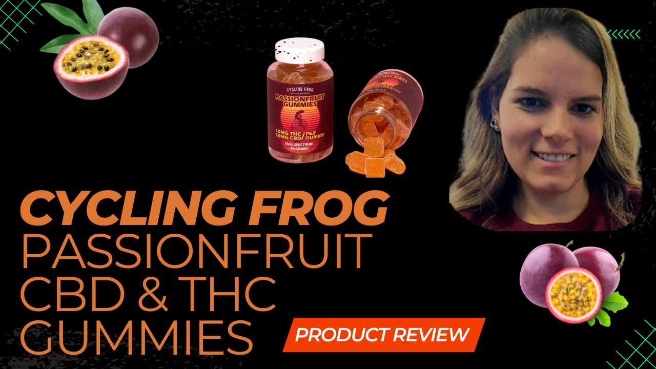 Passionfruit Gummies by Cycling Frog Extracts - Product Review - YouTube