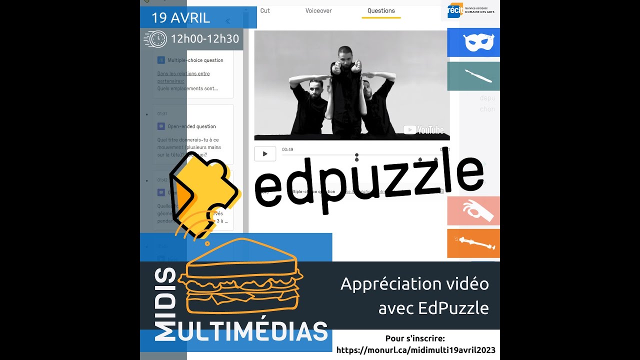 Midi Multimédia : Appréciation vidéo avec EdPuzzle - YouTube