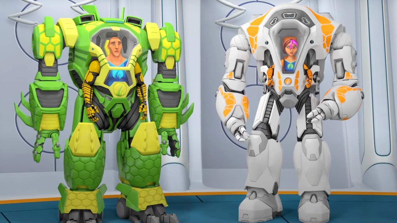 Mega Mechs | The Deep Season 4 | Undersea Adventures | 11 & 12 - YouTube