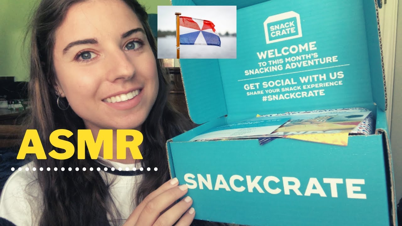 ASMR - Trying Some Netherlands Snacks! - YouTube