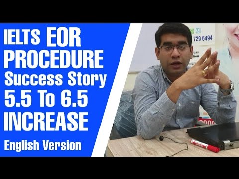 IELTS RE-EVALUATION (EOR) || PROCEDURE || BAND INCREASED 5.5 TO 6.5 ...