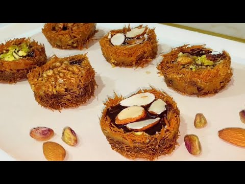 The Perfect & Easy Mini Kunafa Bites-Vermicelli Kunafa Recipe by ...