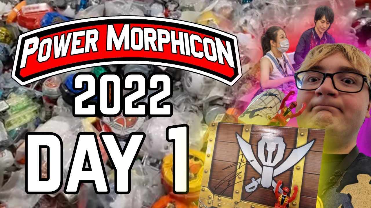 Day 1: There He Is... GokaiRed! | Power Morphicon 2022- The Best ...