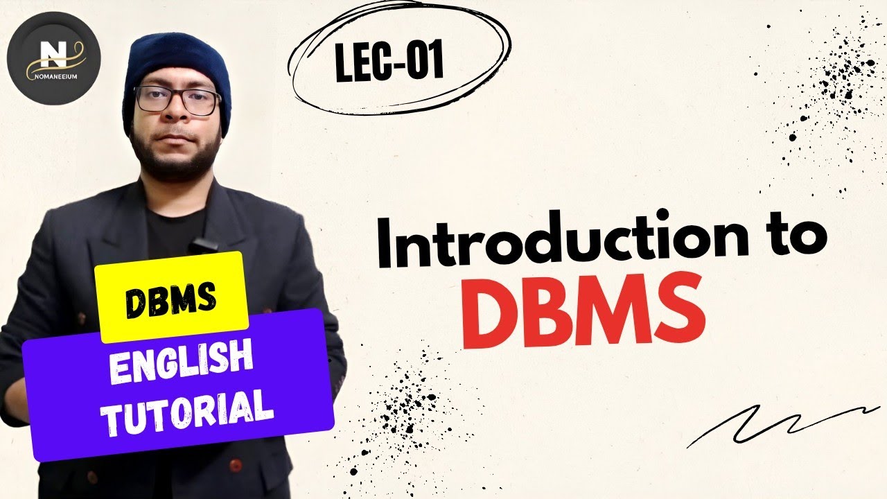 Lec-01 : Introduction to Database Management System (DBMS) | English Tutorial - YouTube