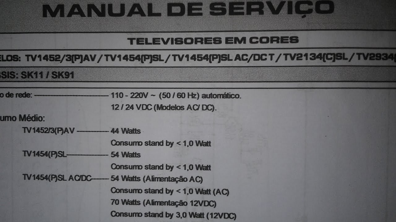 (47)# ANALISE PASSO A PASSO DA TV SEMP TOSHIBA, MOD: 2134 - YouTube