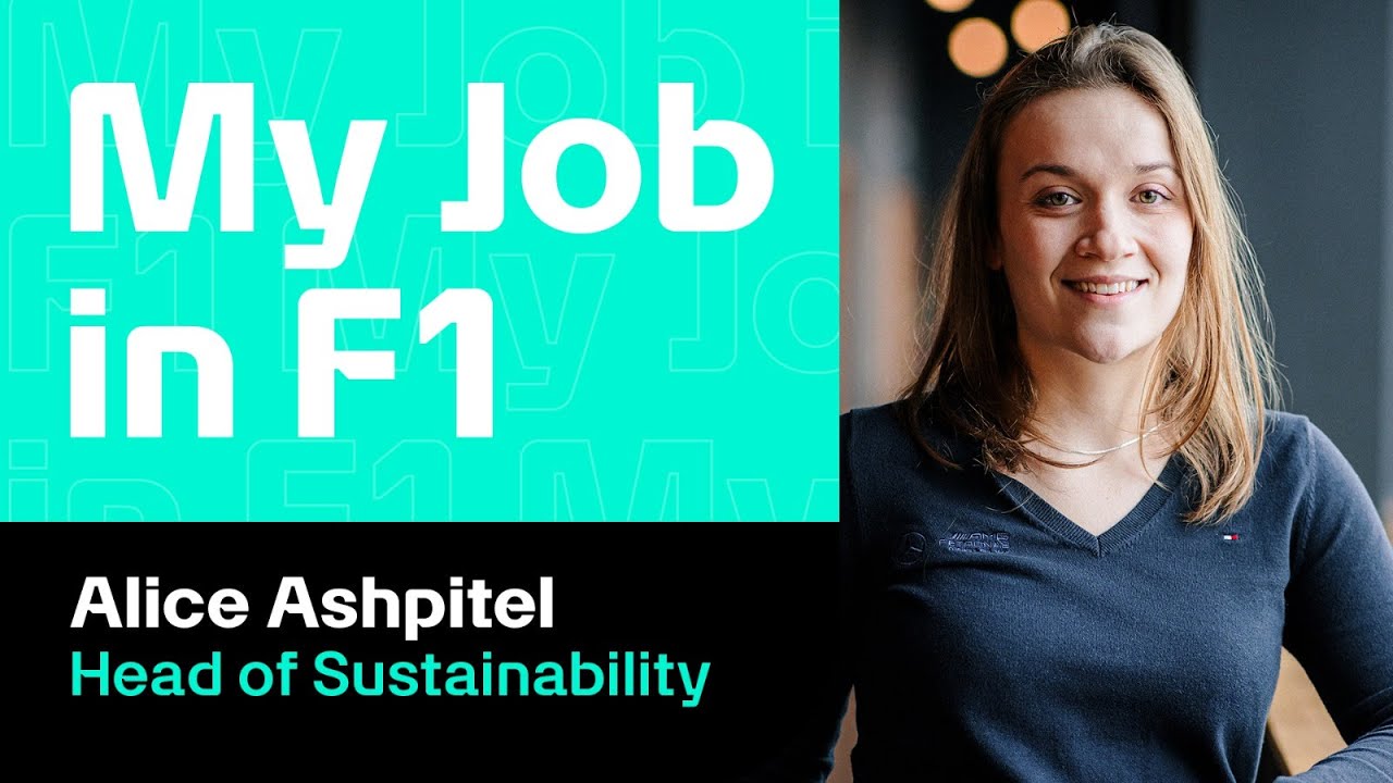 My Job in F1: Alice | Head of Sustainability - YouTube