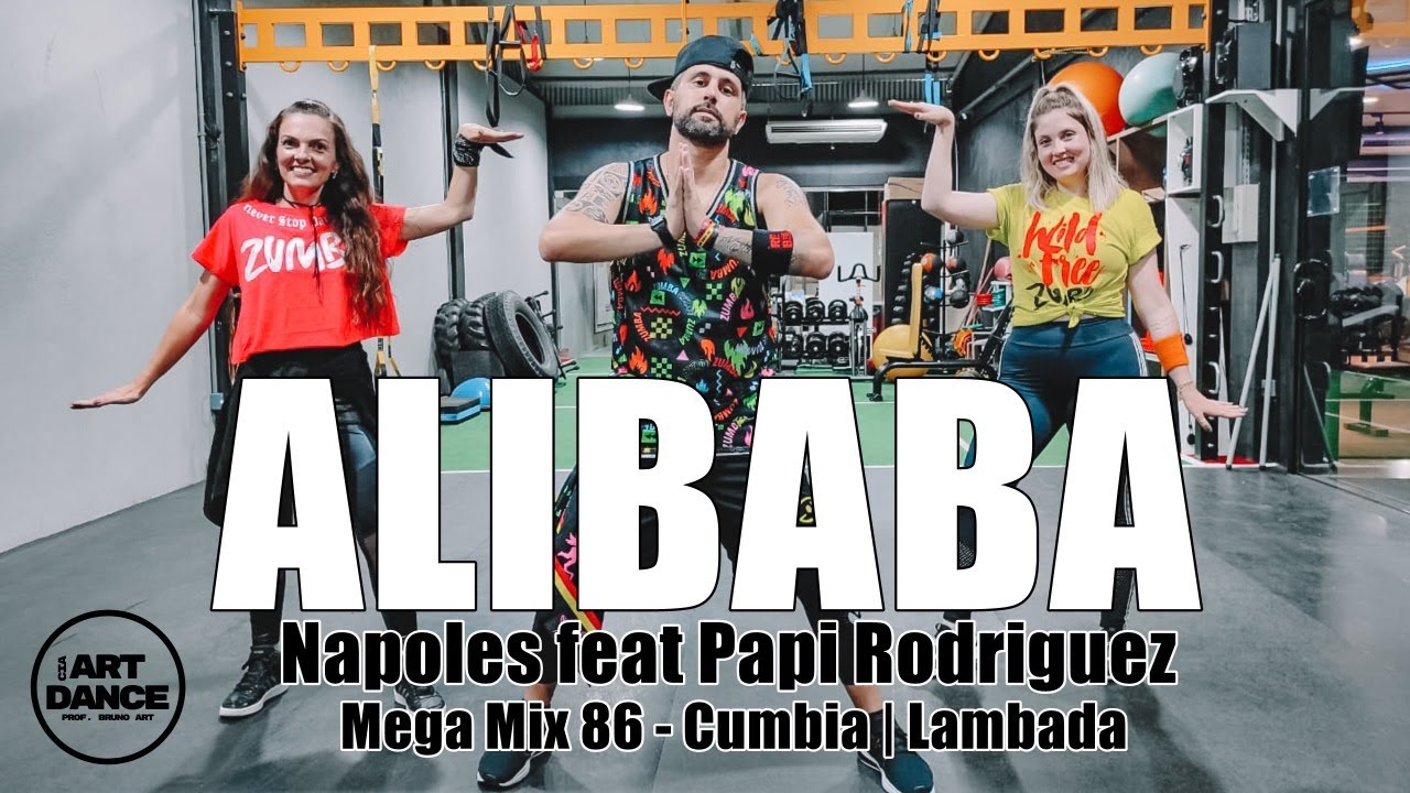 ALIBABA - Mega Mix 86 - Lambada/Cumbia - Zumba - l Coreografia Oficial ...