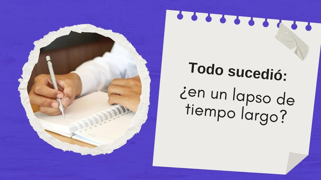 ¿Es correcto decir: lapso largo de tiempo? - YouTube