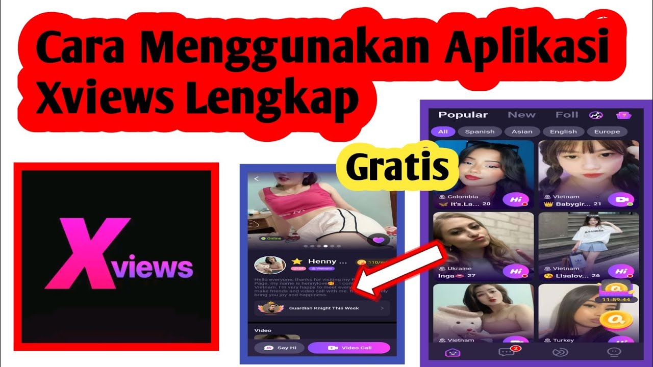 Cara Menggunakan Aplikasi Xviews | Cara Pakai Aplikasi Xviews - YouTube