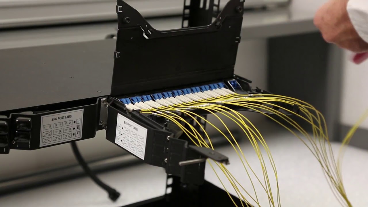 Go!Foton -- PEACOC Chassis & Rear LC SC Fanout Cable Installation - YouTube