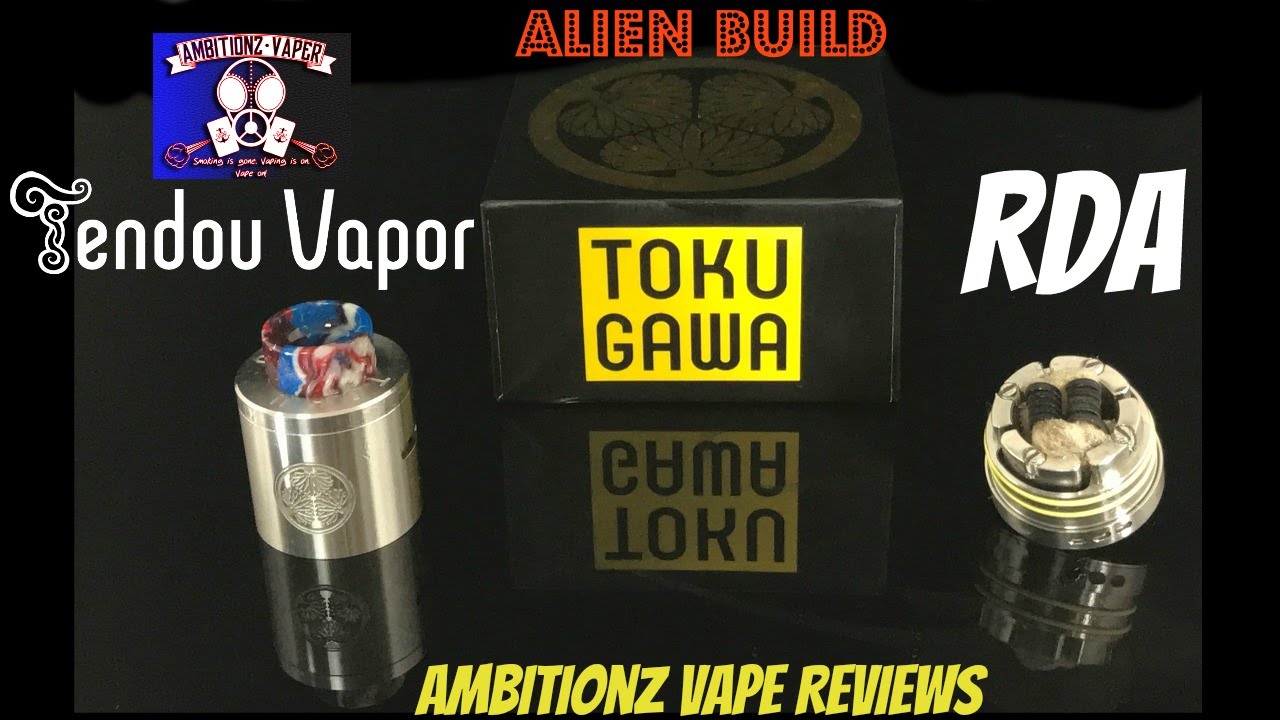 Tendou Vapor "Tokugawa" RDA Review & Build | A Great Versitile RDA - YouTube