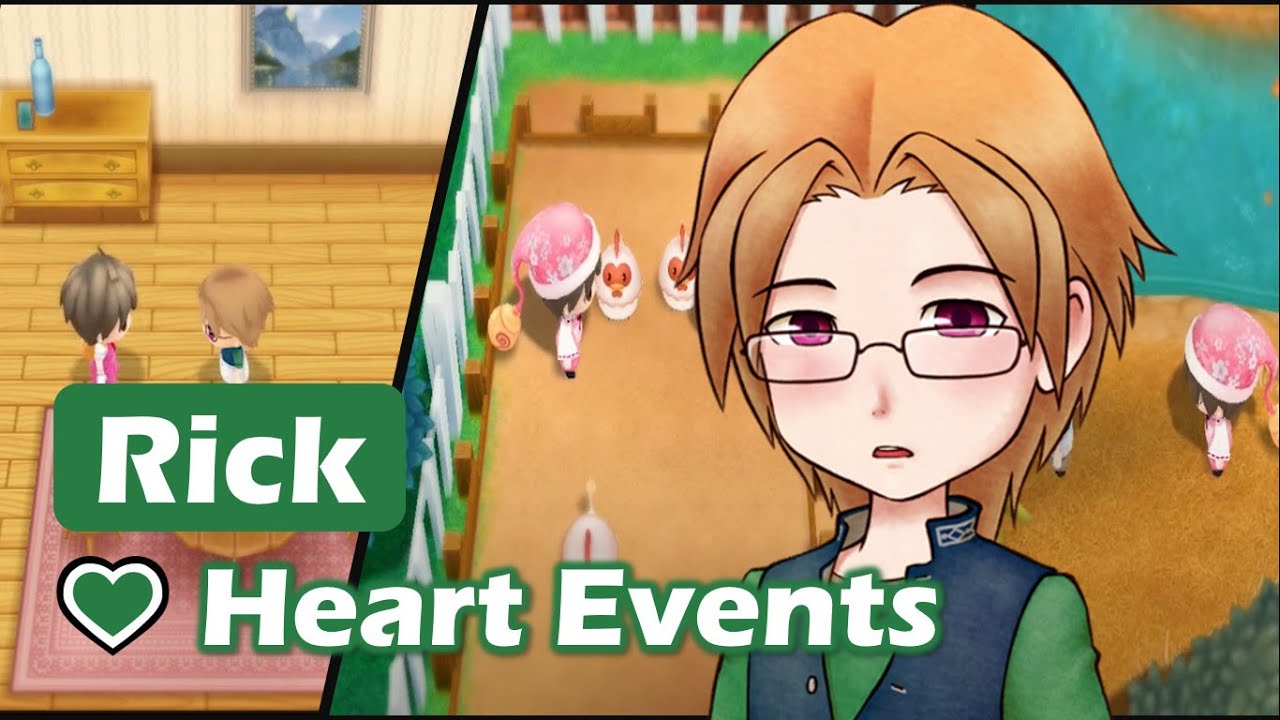 Rick All Heart Events | Story of Seasons: Friends of Mineral Town - YouTube