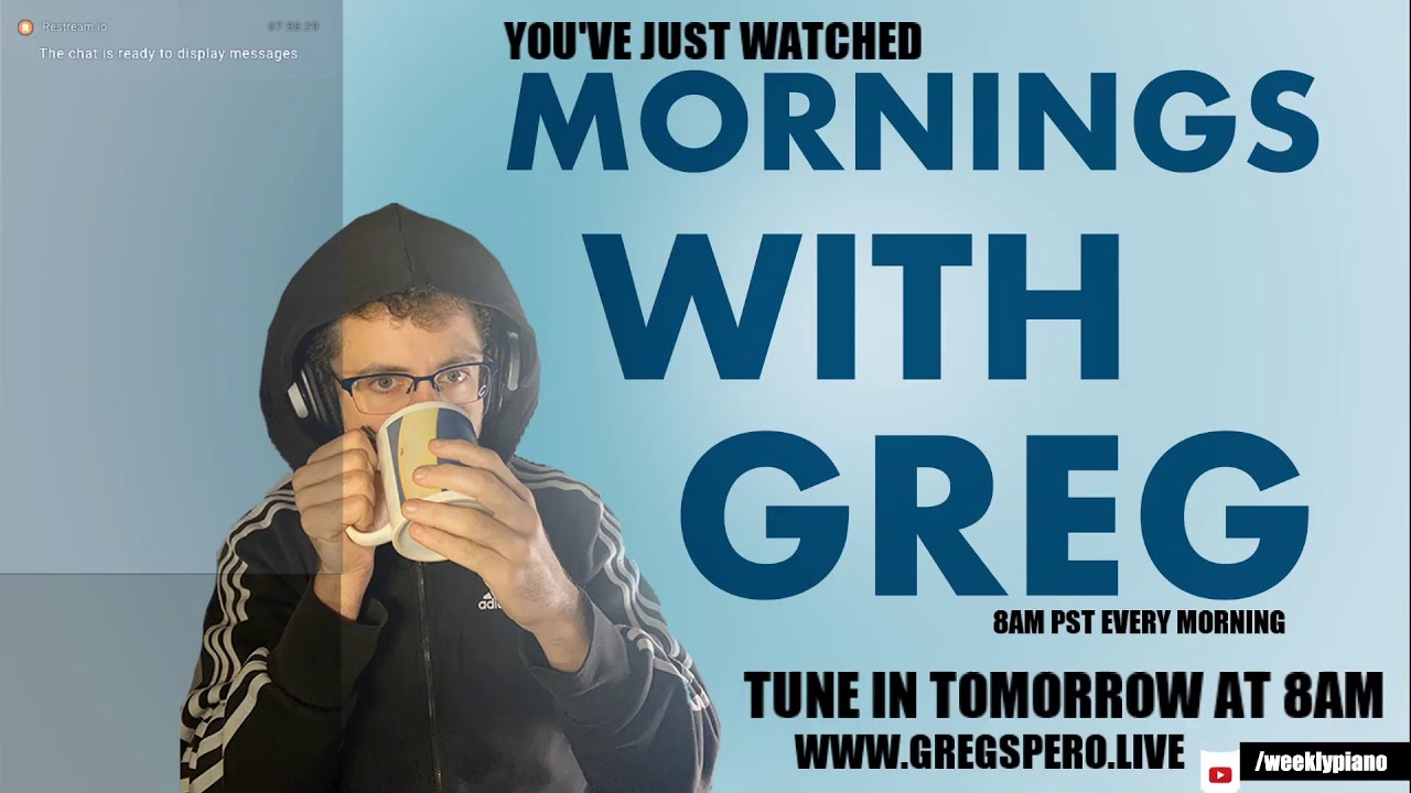 MORNINGS WITH GREG!!! - YouTube