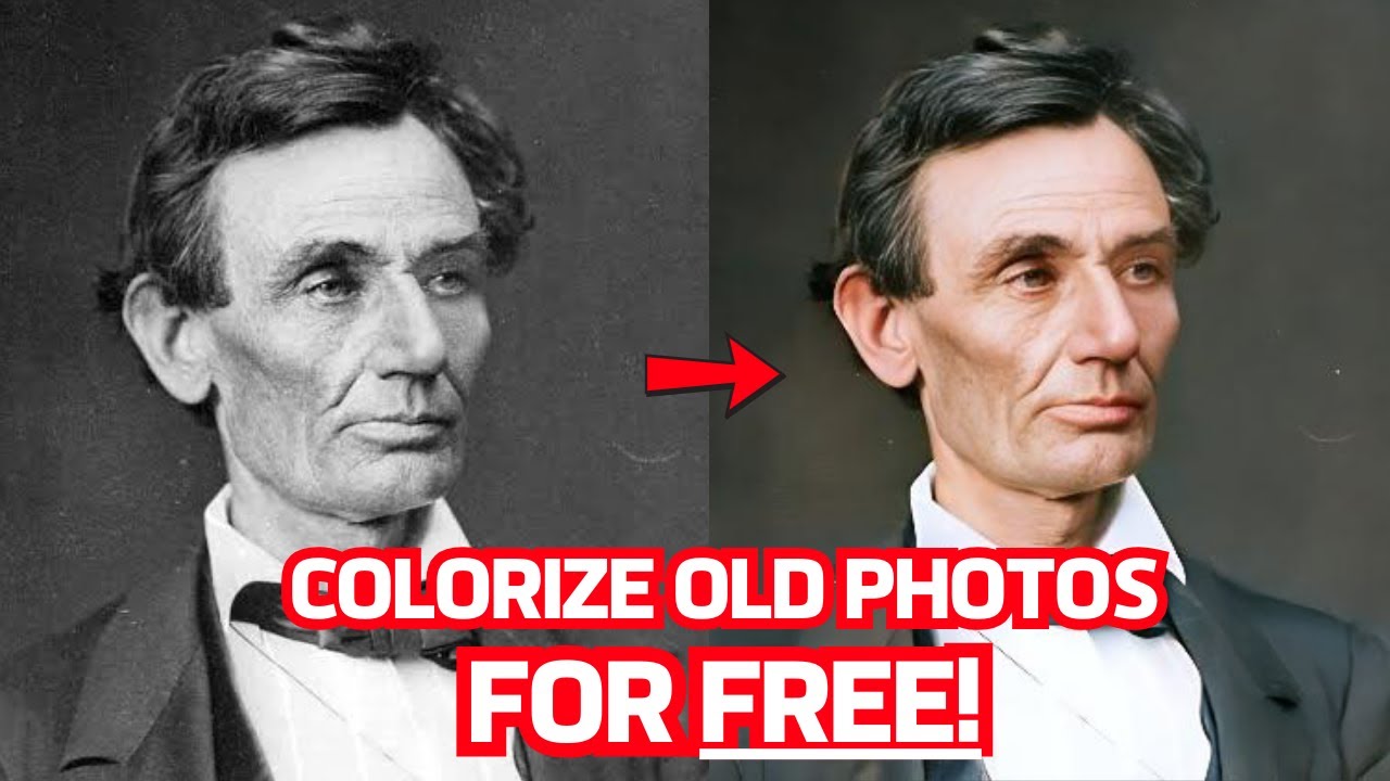 The Best Way To Colorize B&W Photos In 2025....and it's Free! - YouTube