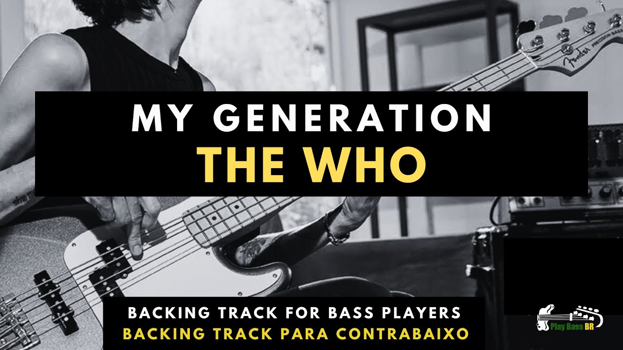My Generation - The Who - Backing Track Bass Tab Play Along - Tablatura ...