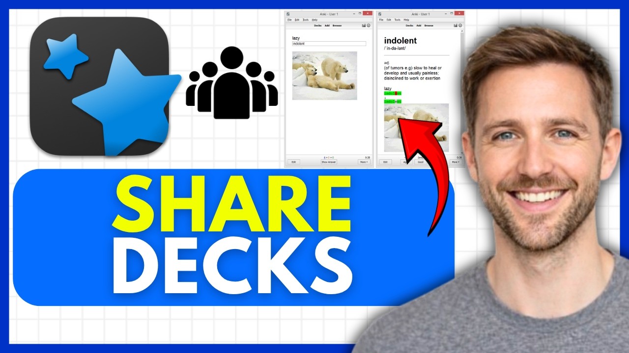 How To SHARE Anki Decks With Others (EASY) 2026 - YouTube