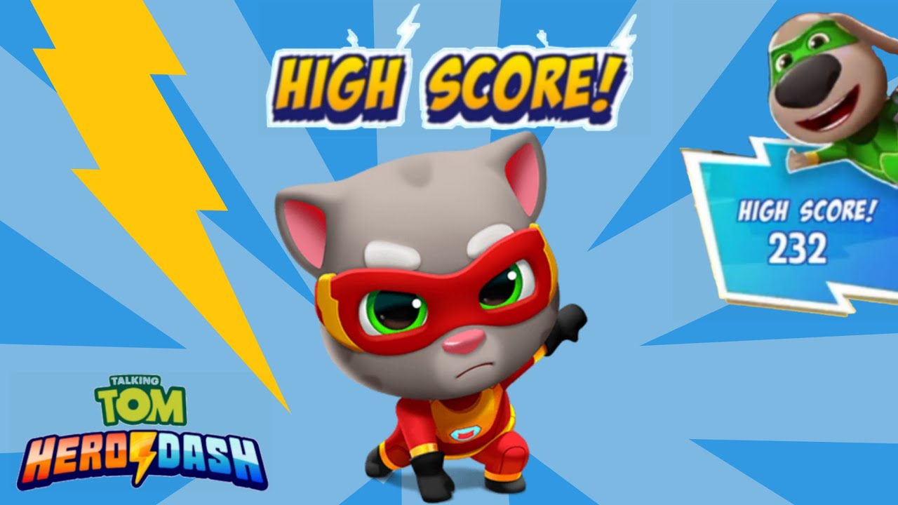 Talking Tom Hero - SET NEW HIGH SCORE! - YouTube
