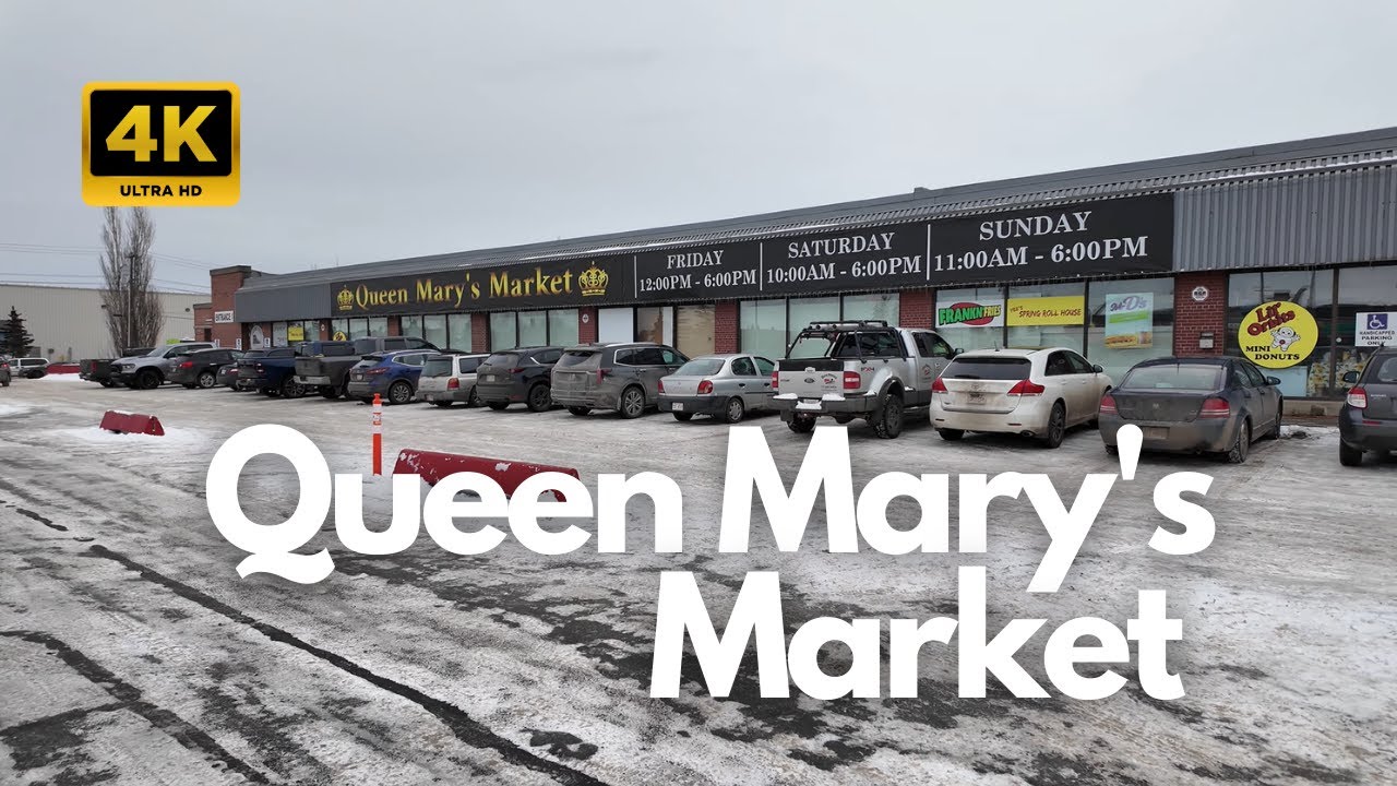 Queen Mary's Market Edmonton Walking Tour - Super Flea Market Edmonton ...