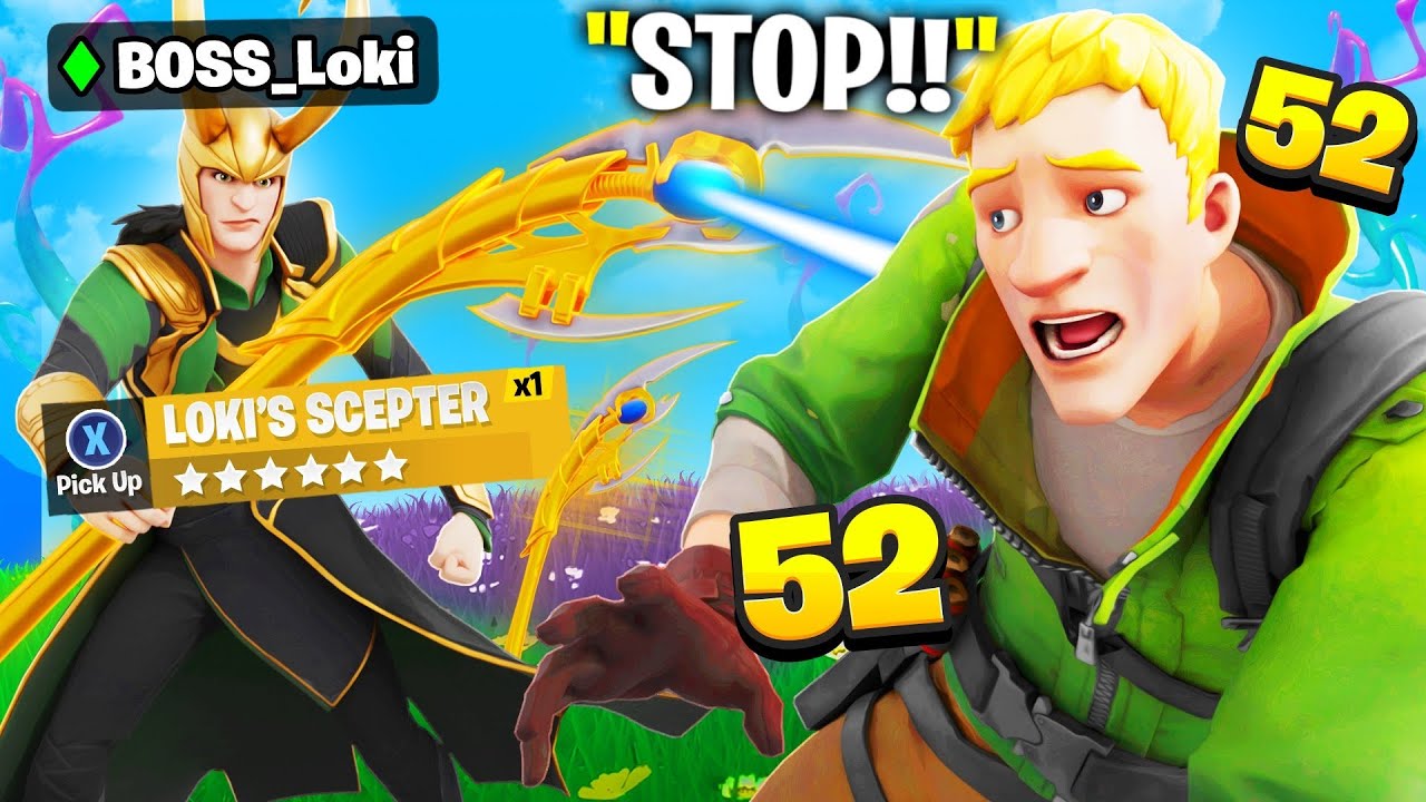 I Trolled With NEW Loki Skin.. (RAGE) - YouTube