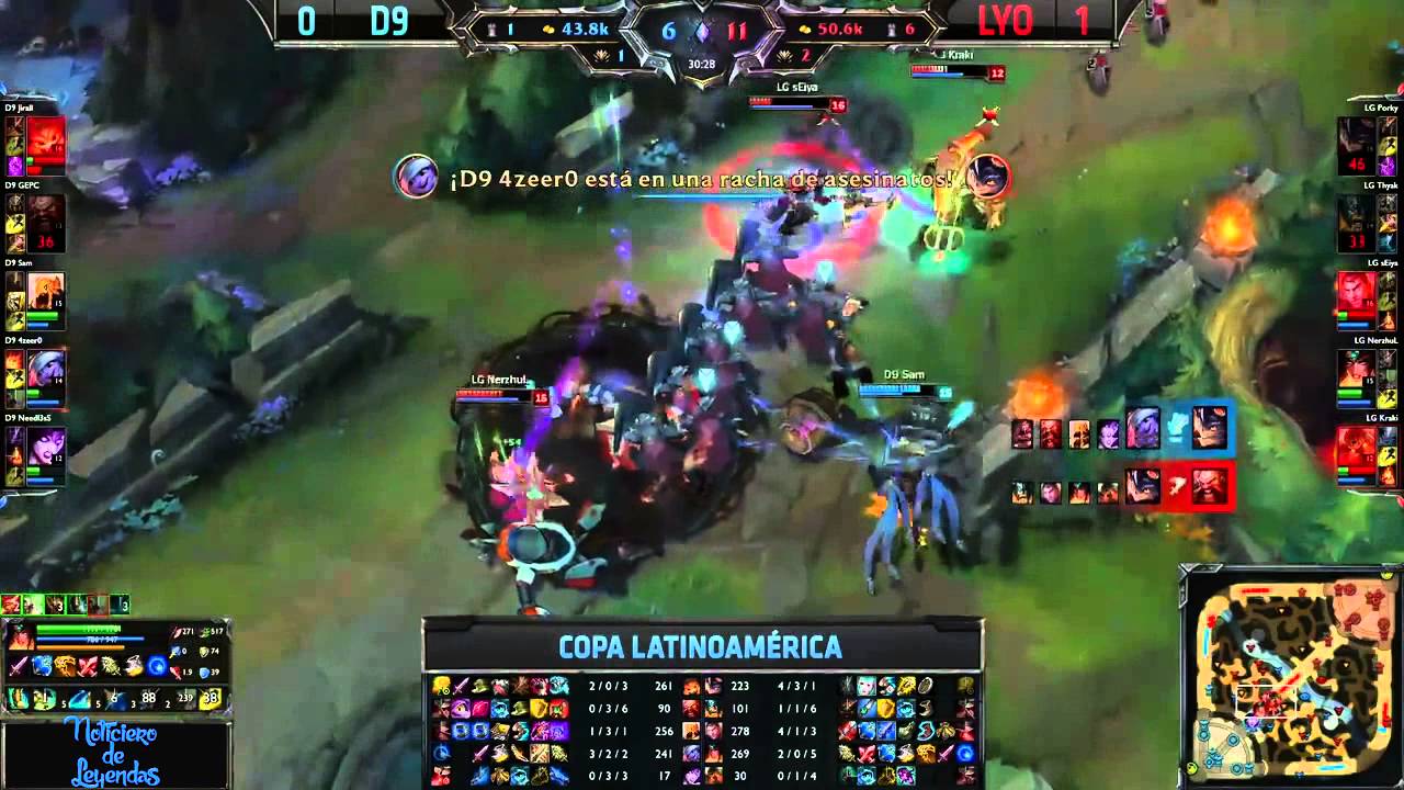 Lyon Vs Dash 9 // Semifinal J-2 de la Copa Latinoamerica de clausura ...