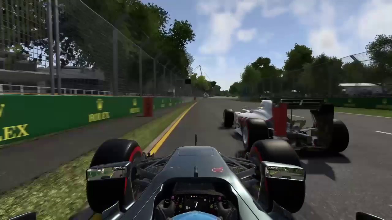 F1 2016 WHEEL TETHER GLITCH! - YouTube