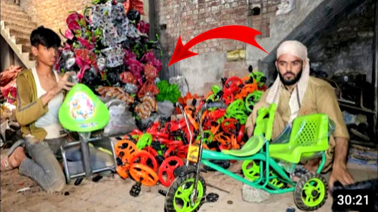 How are Made Baby Cycle || baby cycle manufacturing process - YouTube